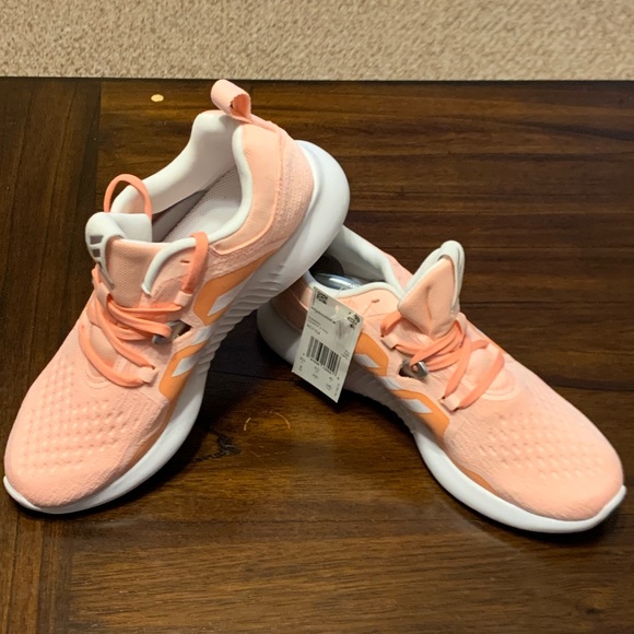 adidas | Shoes | Women Adidas Edgebounce Orange White Running Shoes ...